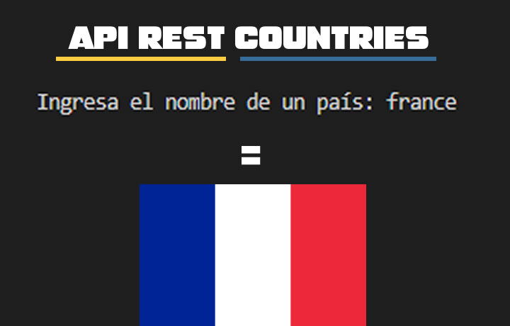 Obtén información de paises con la API gratuita REST Countries - CodigosPython
