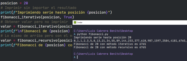 Cálculo de números Fibonacci de forma recursiva en Python: Un tutorial completo. - CodigosPython