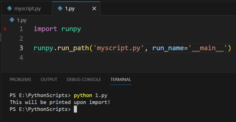 Ejecución de scripts Python con Runpy - CodigosPython