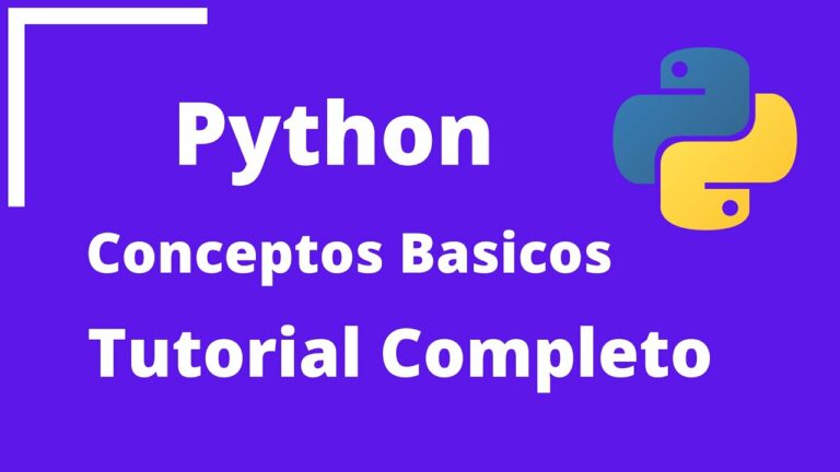 Tutorial De Python Nt Aprende Los Conceptos Básicos De Programación En