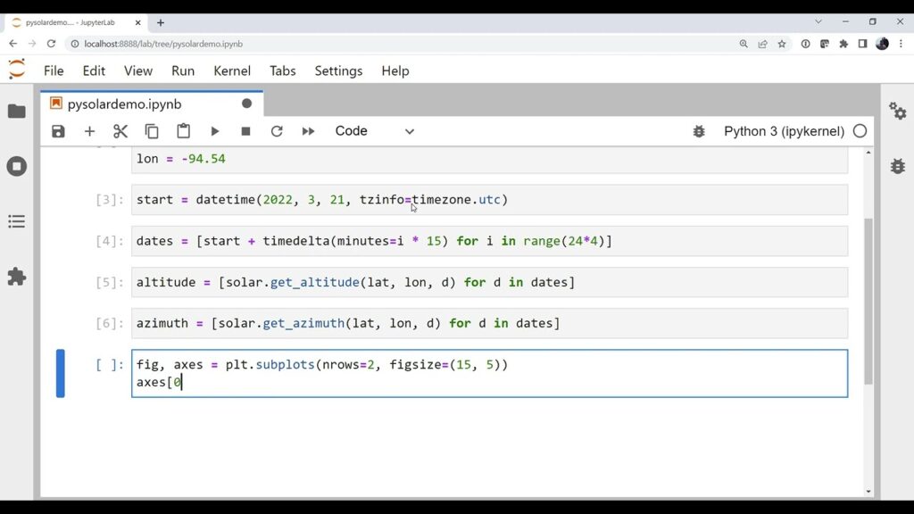 Utilizando PySolar para cálculos solares en Python: Tutorial ...