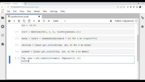 Utilizando PySolar para cálculos solares en Python: Tutorial - CodigosPython